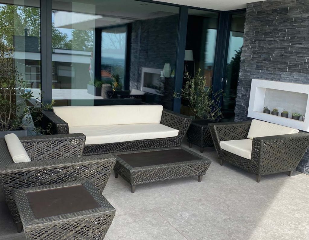 RIMINI - Outdoor Luxury sofa set - 6-piece - Globero